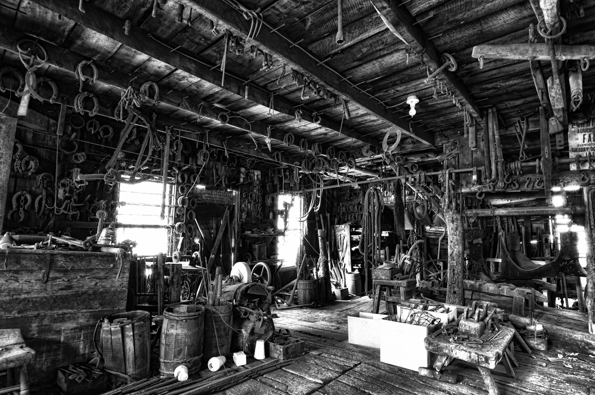Blacksmith Shop Interior | Shutterbug