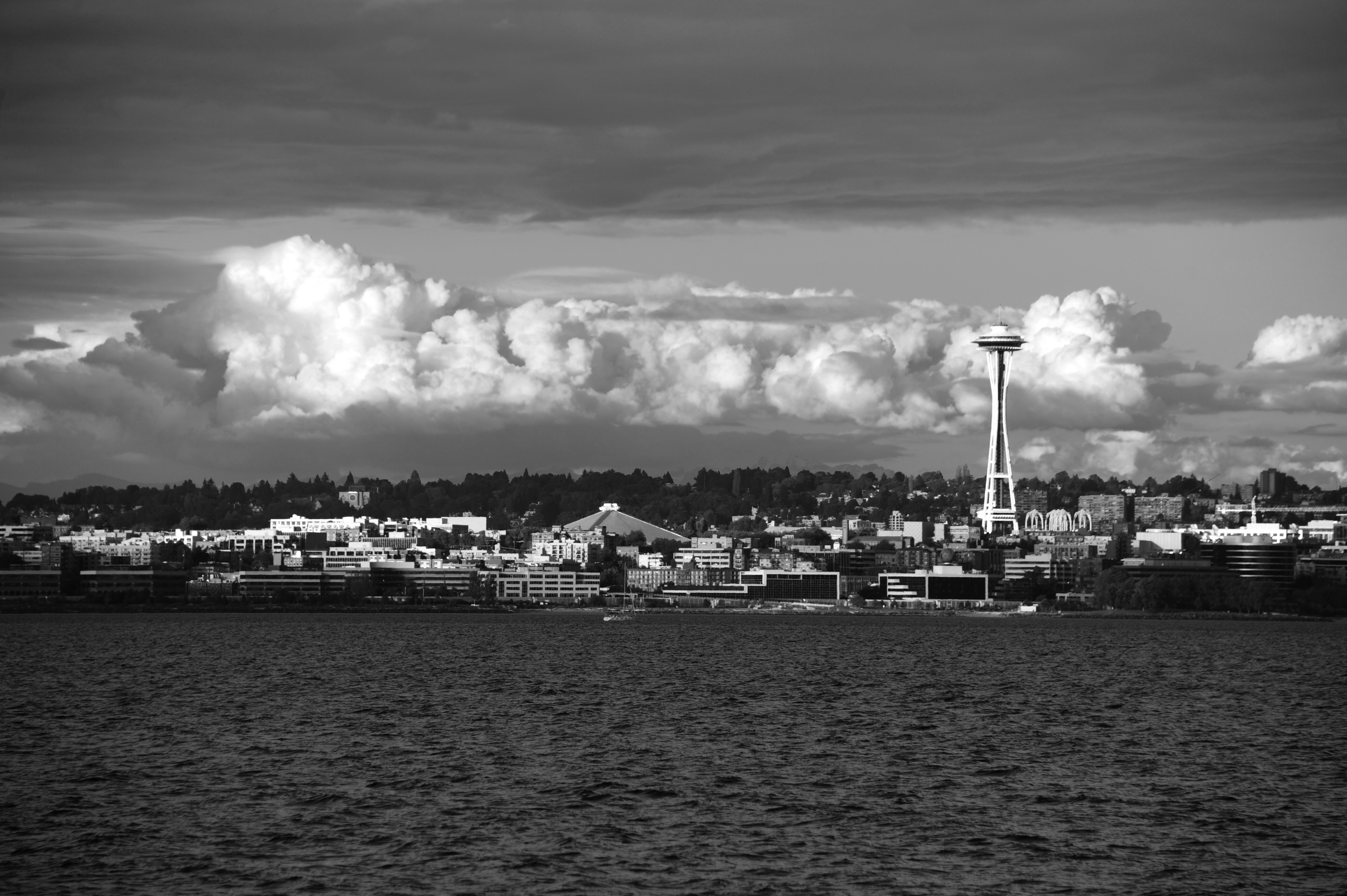 Seattle Storm from Ferry | Shutterbug