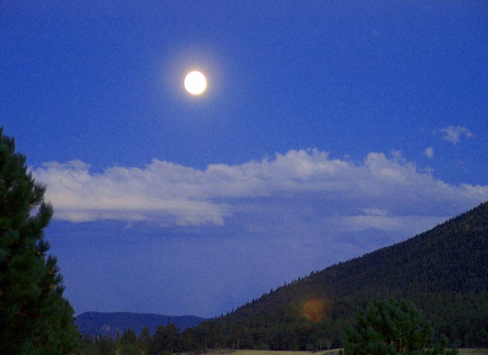 Moon in Estes | Shutterbug