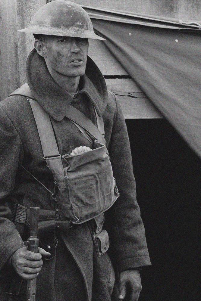 Tired soldier or actor? | Shutterbug