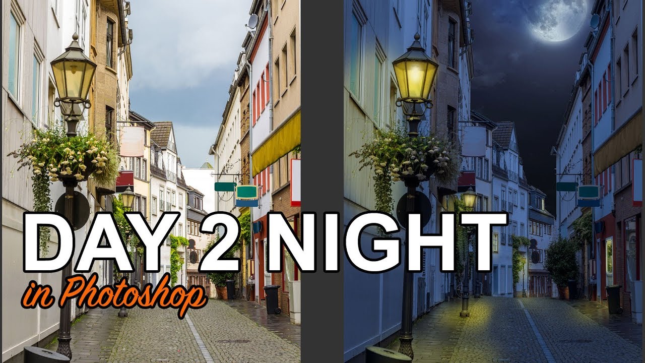 Photoshop Tips: Turn Daytime Photos Into Night Scenes with 3 Simple ...