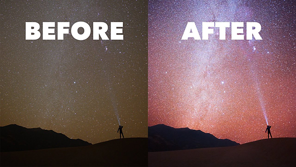Photoshop’s 5 BEST Basic Tools for Editing Images of Starlit Skies ...
